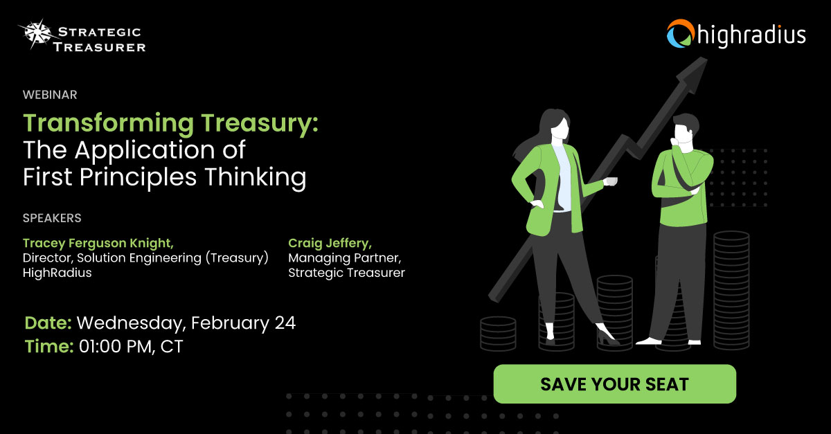 Treasury Transformation using First Principles Thinking