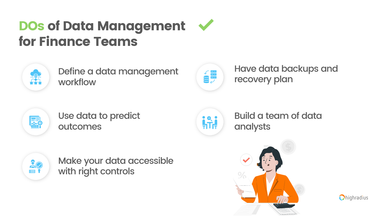 9 Data Management Best Practices for Finance Teams