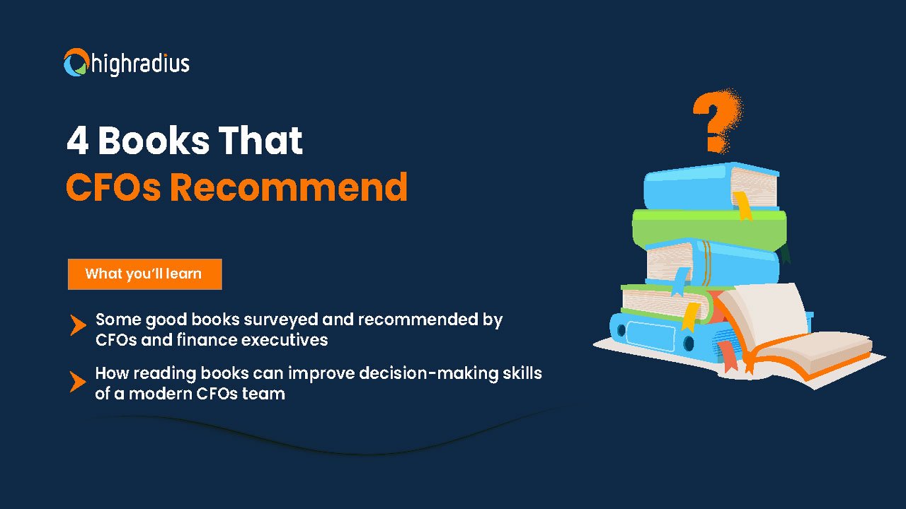Top recommended books from the CFOs bookshelf