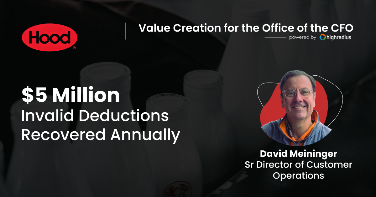 HP Hood | Invalid Deductions Recovery | HighRadius